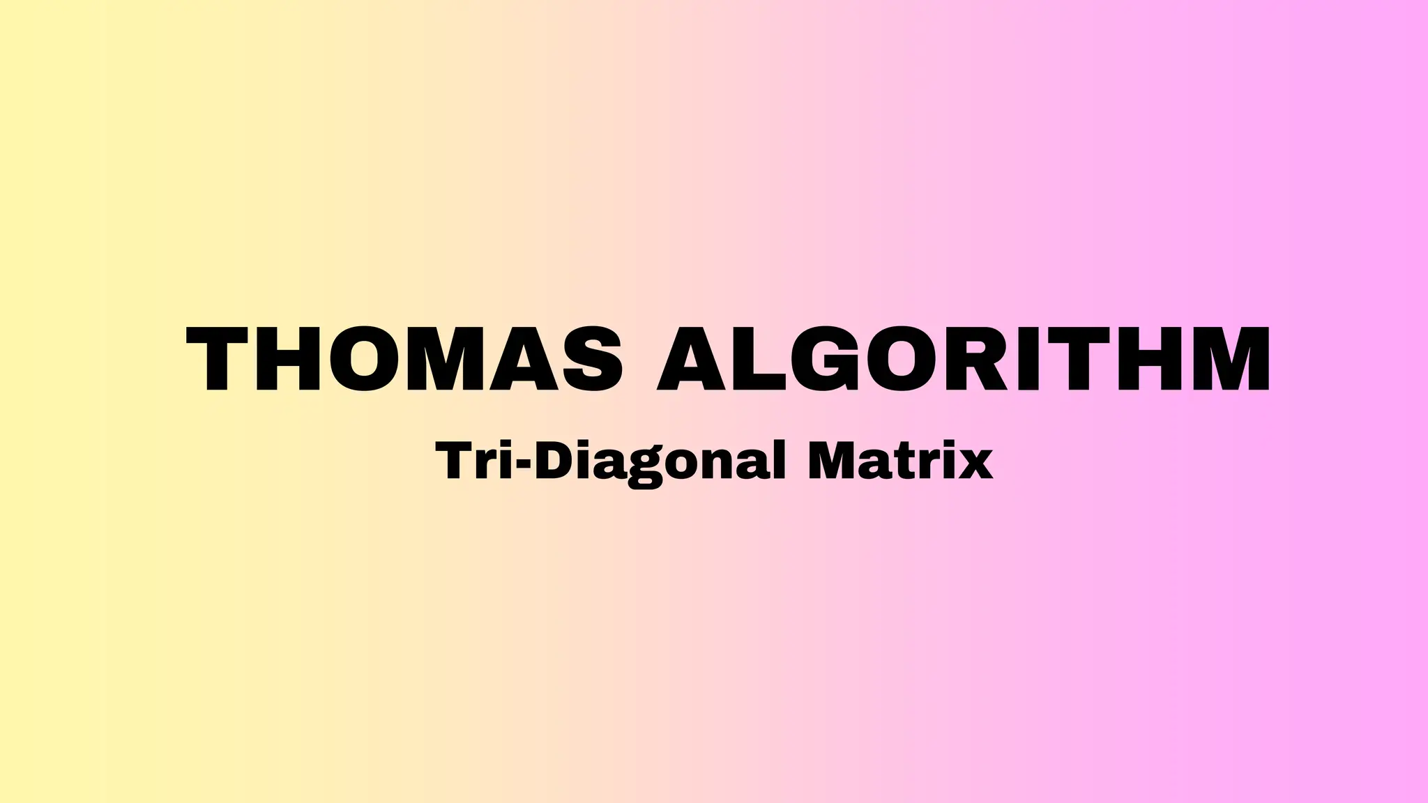 Thomas Algorithim.pptx