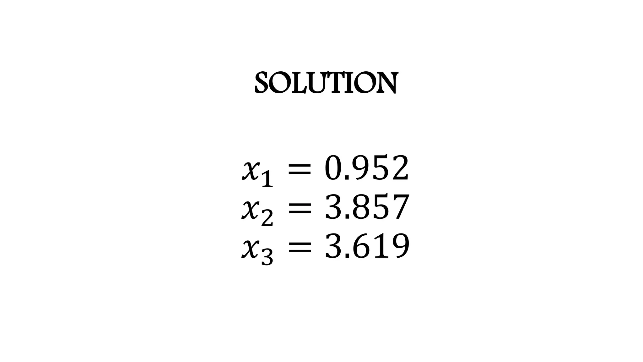 Thomas Algorithm Ppt