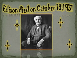Thomas alva edison | PPT