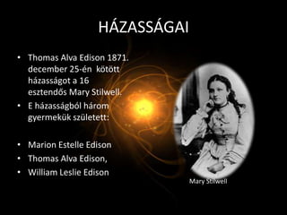 Thomas alva edison | PPT