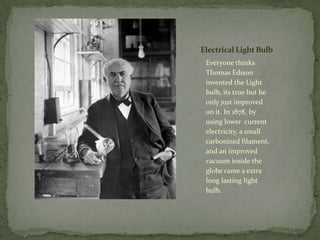 Thomas Alva Edison | PPTX