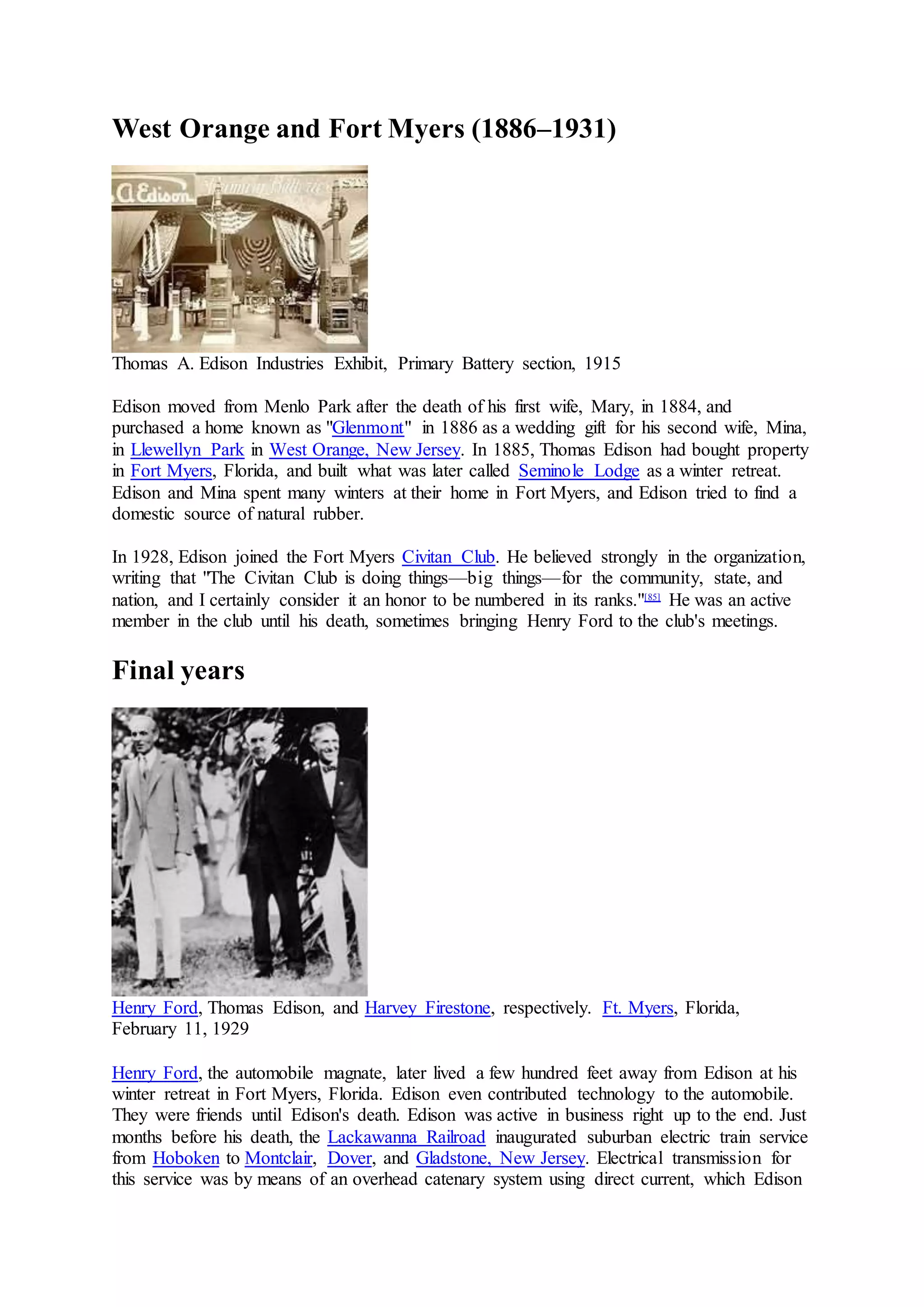 Thomas alva edison | DOCX