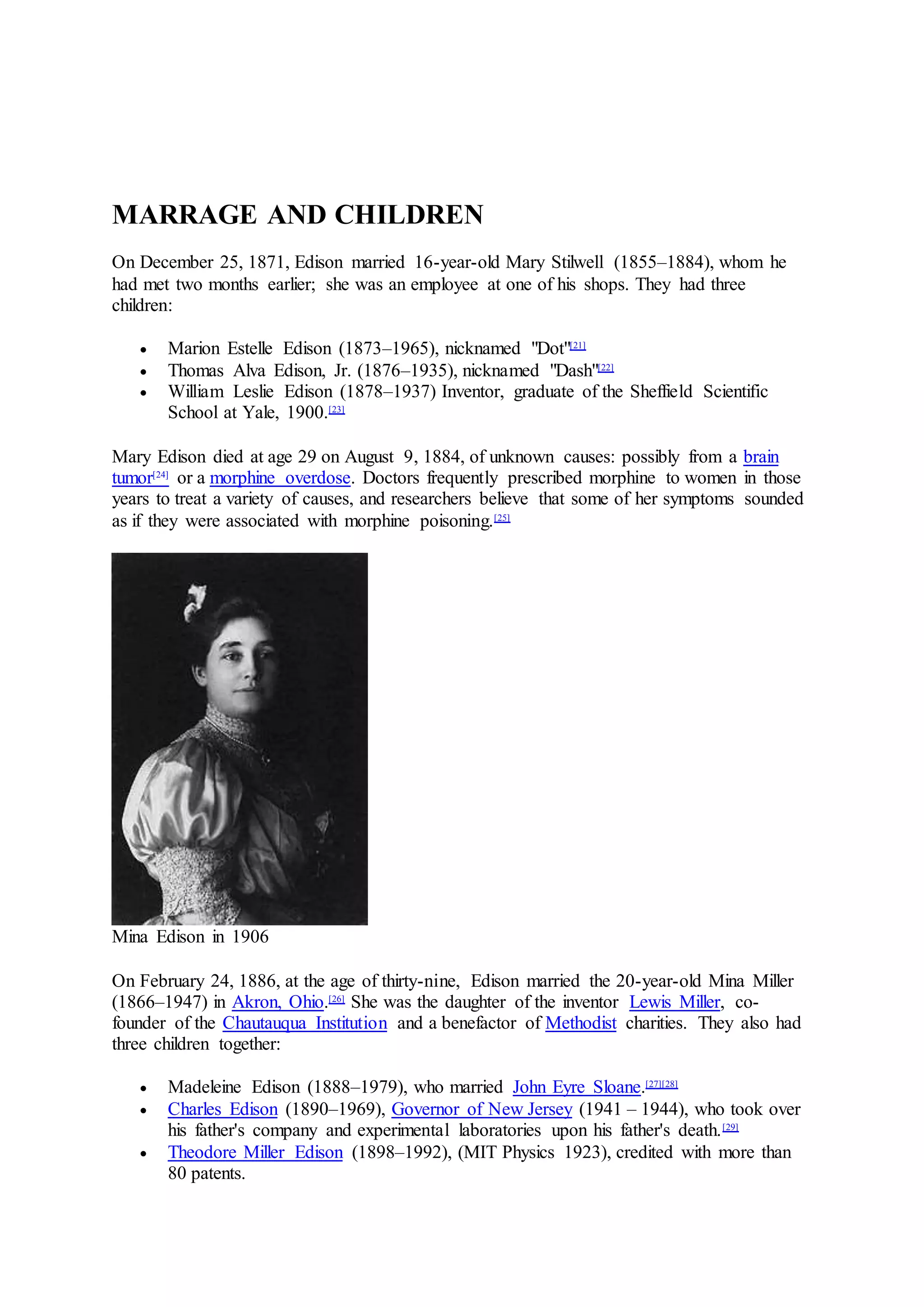 Thomas alva edison | DOCX