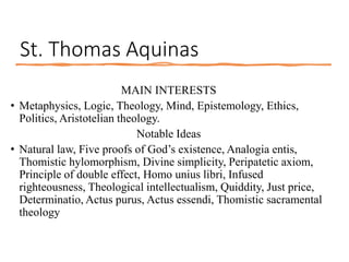 Thomas Aquinas.pptxThomas Aquinas profile picture on the journey of | PPTX