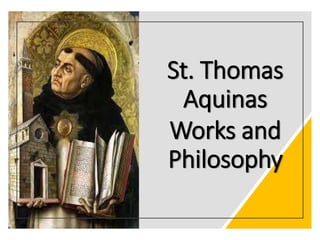 Thomas Aquinas.pptxThomas Aquinas profile picture on the journey of | PPTX