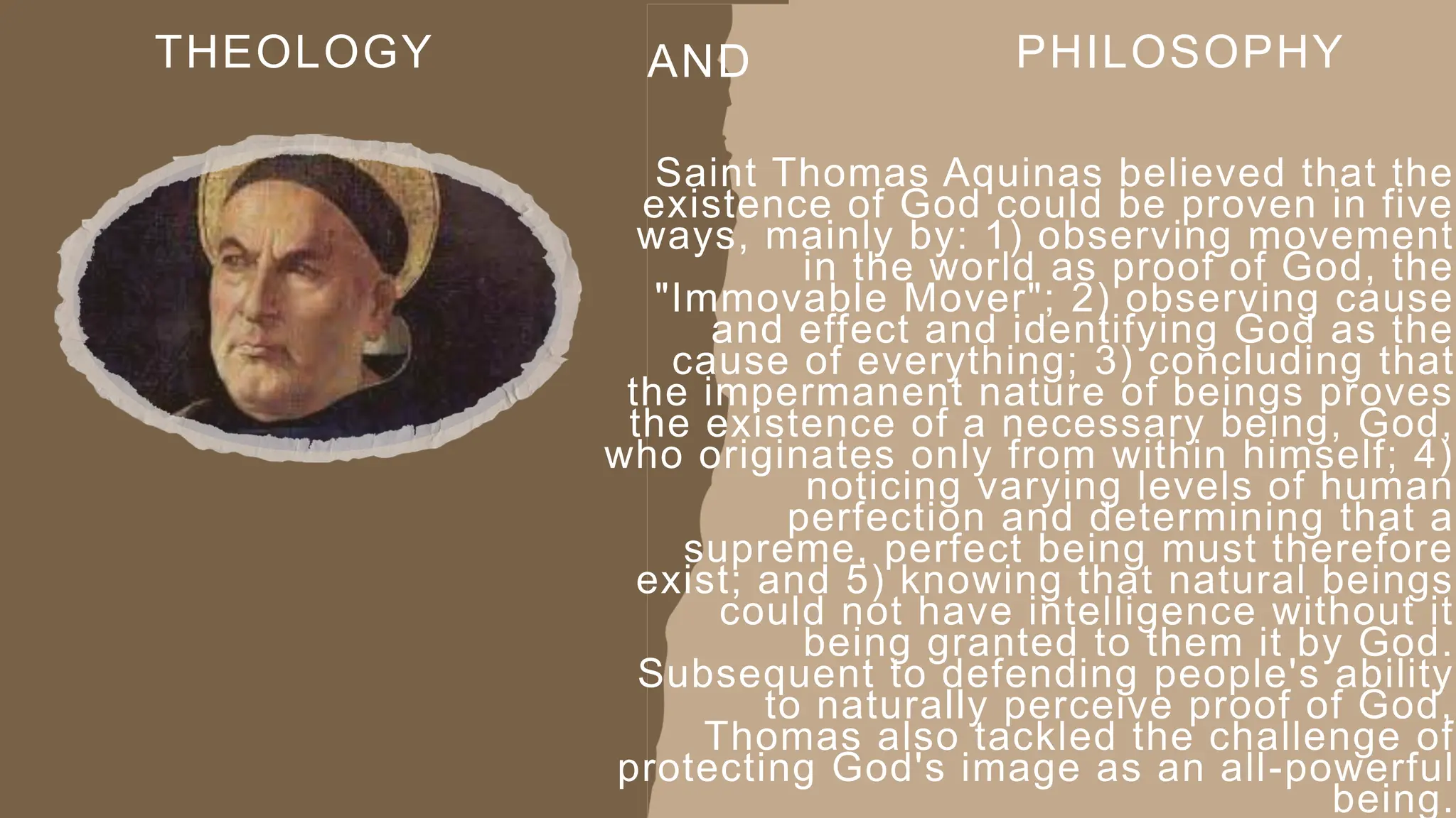 "Thomas Aquinas" life, works, educations | PPTX