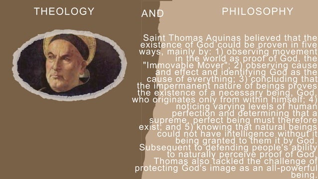 "Thomas Aquinas" life, works, educations | PPTX