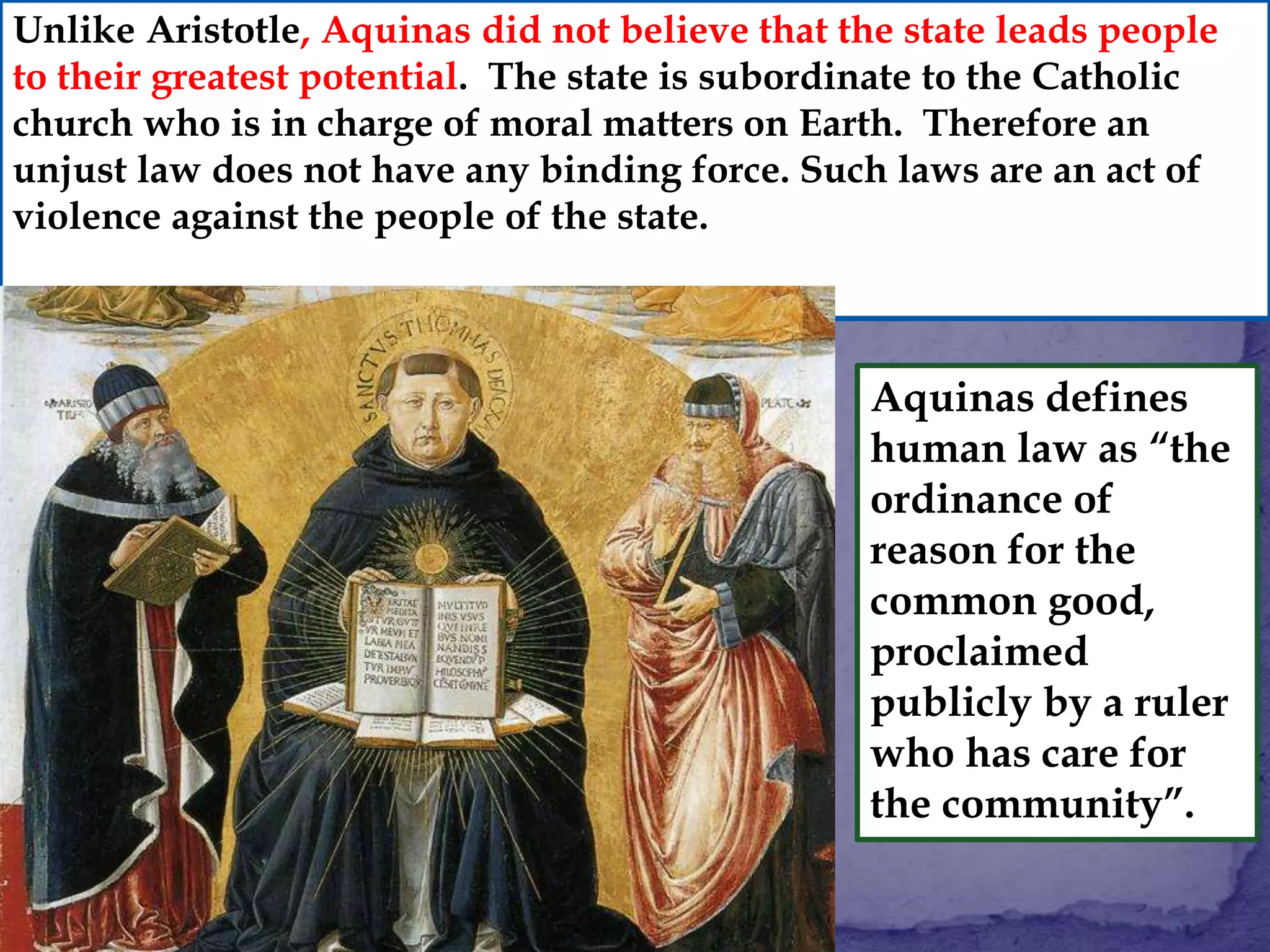 St. Thomas Aquinas (1225 1274) | PPTX