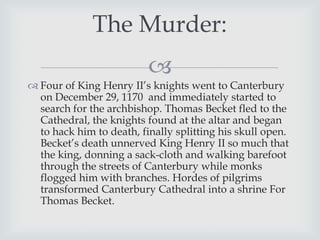 Thomas becket | PPTX