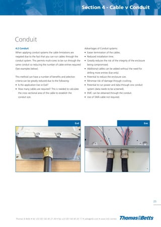 Thomas & Betts - Hazardous Area Electrical Equipment & Cable ...