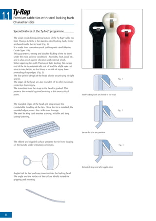 Thomas & Betts - High Performance Ty-Raps Cable Ties | PDF