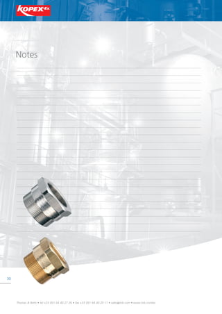 Thomas & Betts Kopex - Understanding Hazardous Areas & Specifying ...