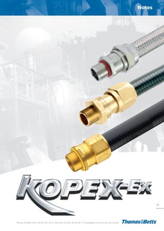 Thomas & Betts Kopex - Understanding Hazardous Areas & Specifying ...