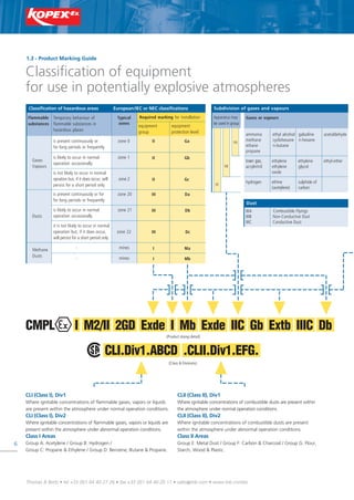 Thomas & Betts Kopex - Understanding Hazardous Areas & Specifying ...