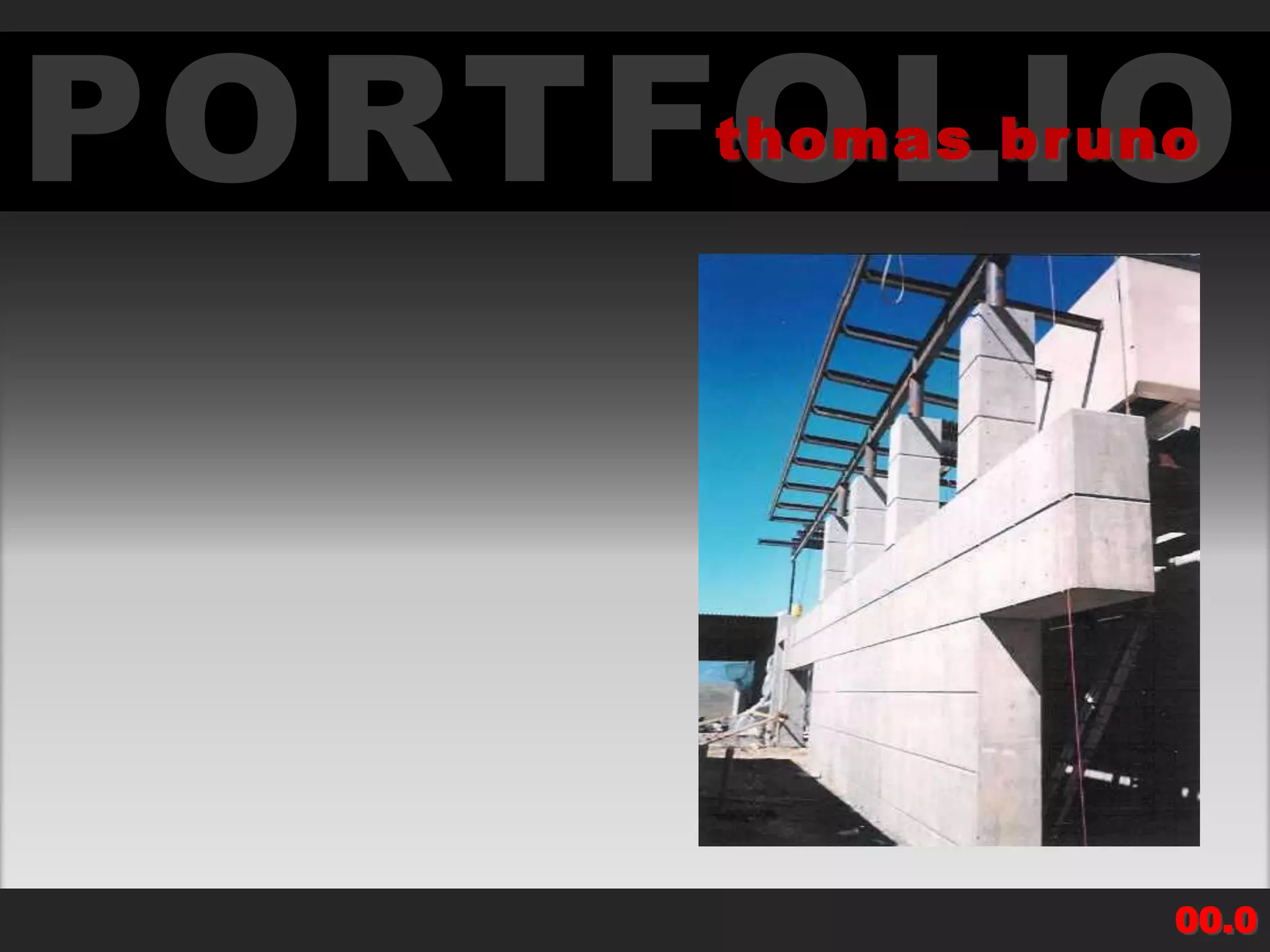 Thomas Bruno Portfolio | PPTX