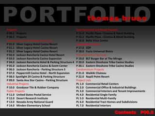 Thomas Bruno Portfolio | PPT