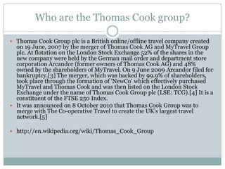 Thomas cook | PPT