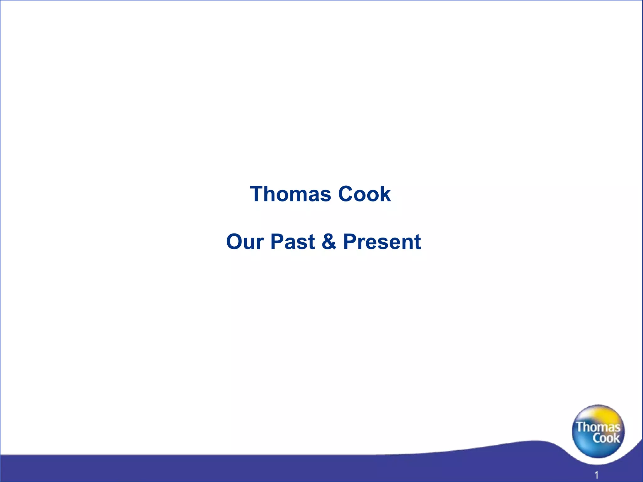 Thomascook story | PPT