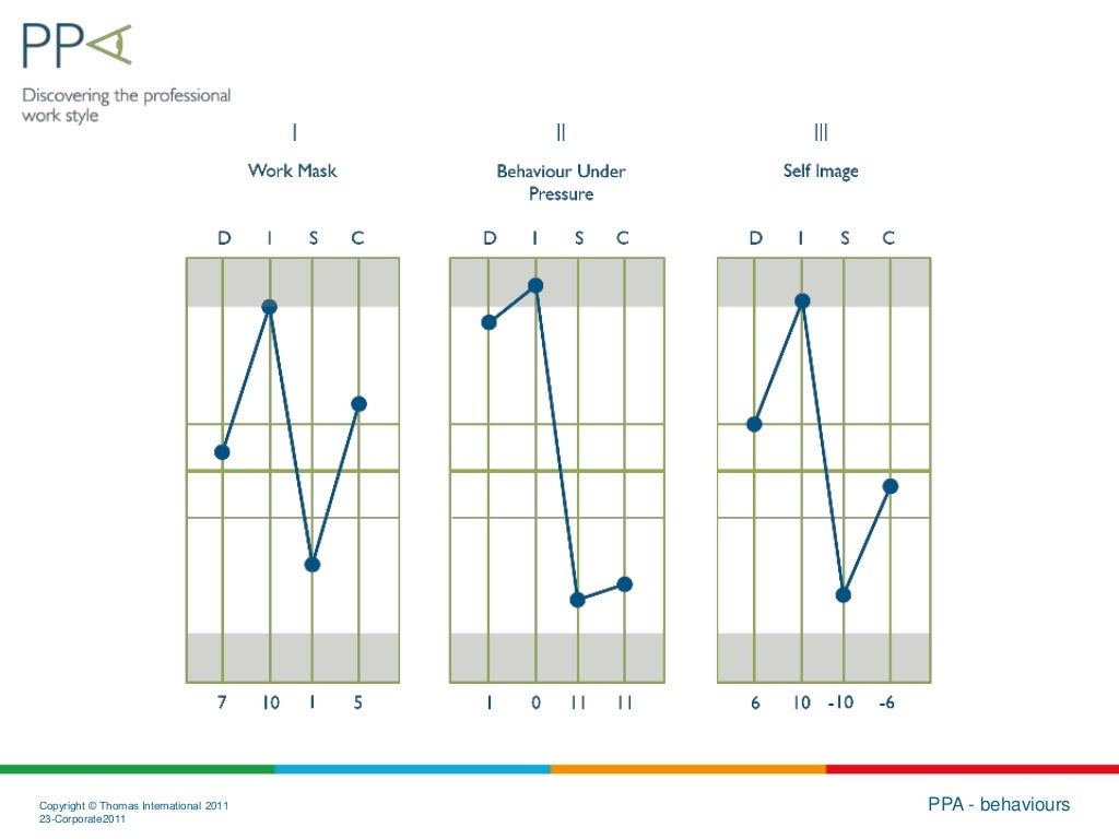 Thomas PPA Assessments DISC Profile