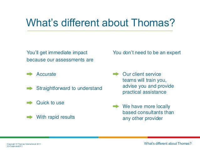 Thomas PPA Assessments DISC Profile