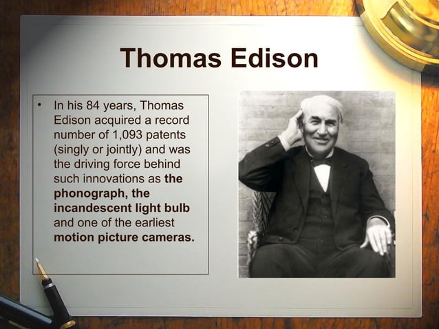 Edison and the invention of the incandescent light bulb | PPT ...