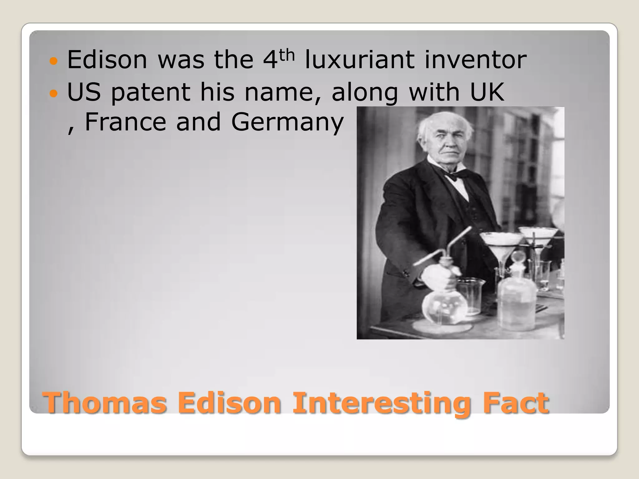 Thomas edison | PPTX