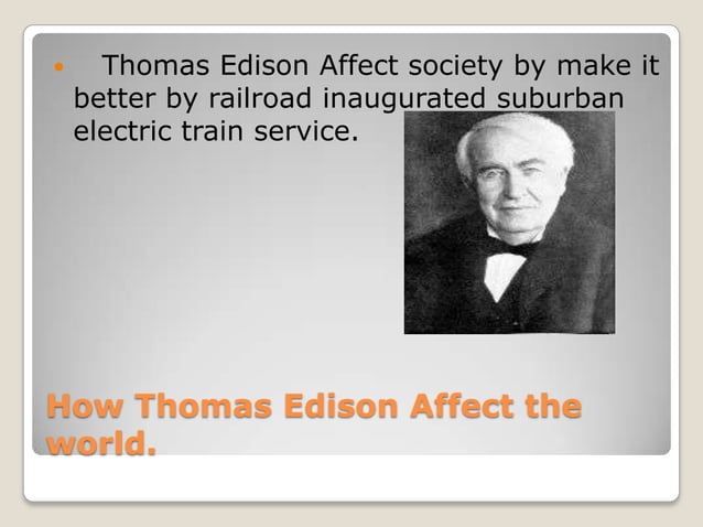 Thomas edison | PPT