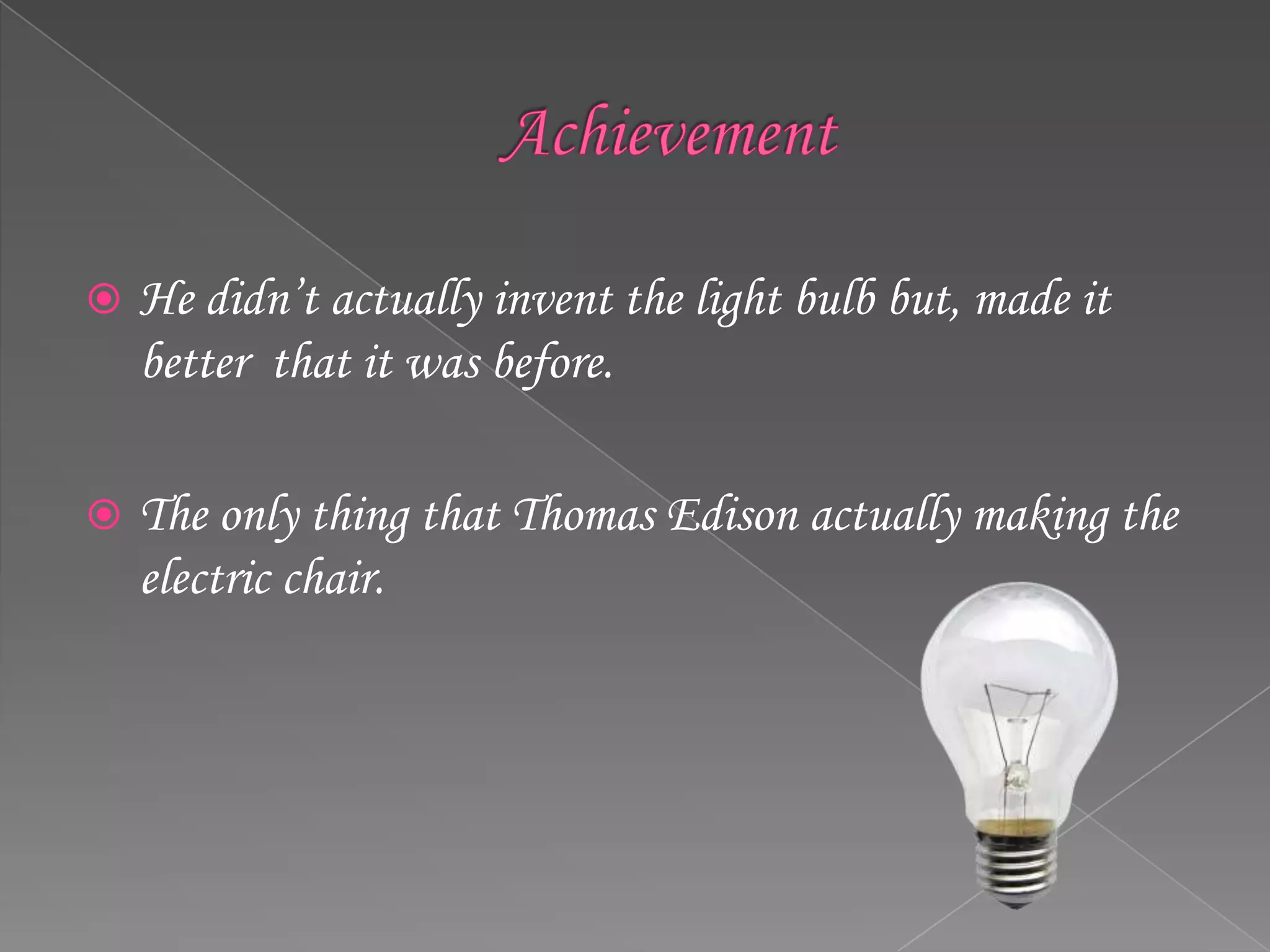 Thomas edison | PPTX