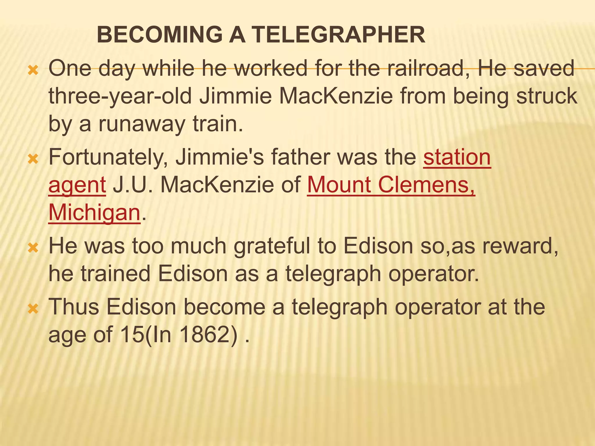 Thomas Edison | PPTX