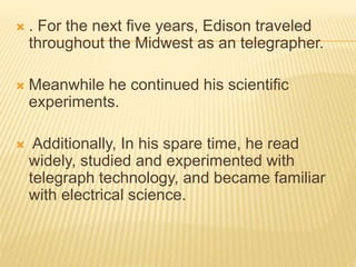 Thomas Edison | PPTX