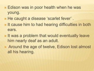 Thomas Edison | PPTX