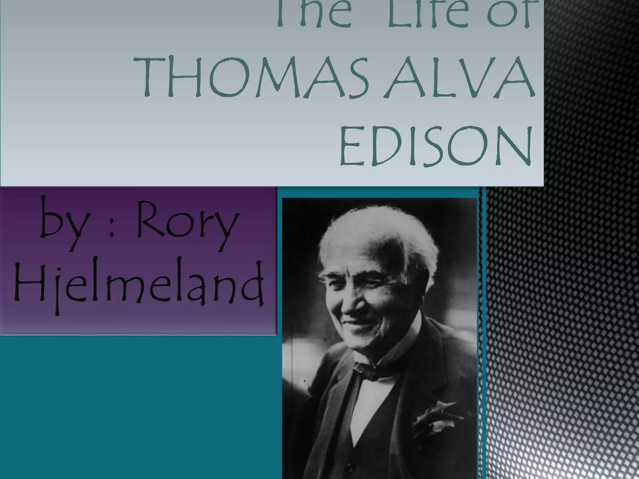 Thomas edison | PPT