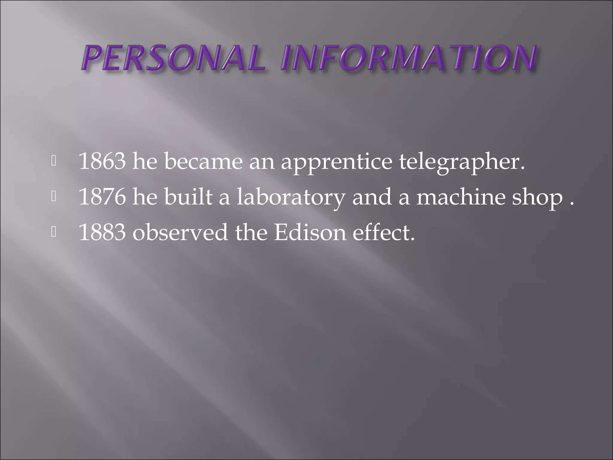Thomas edison | PPT