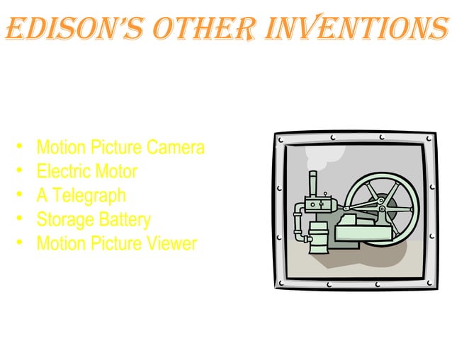 Thomas edison | PPT