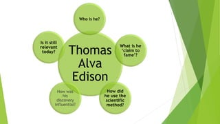 Thomas Edison | PPTX