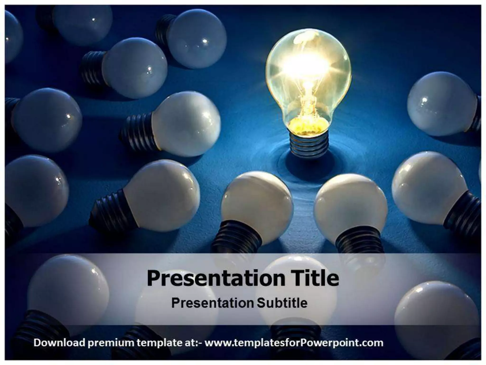 Thomas edison PowerPoint Template | PPTX