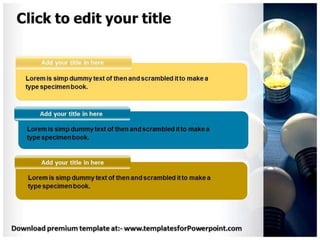 Thomas edison PowerPoint Template | PPTX