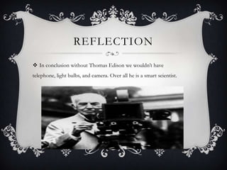 Thomas edison by | PPTX