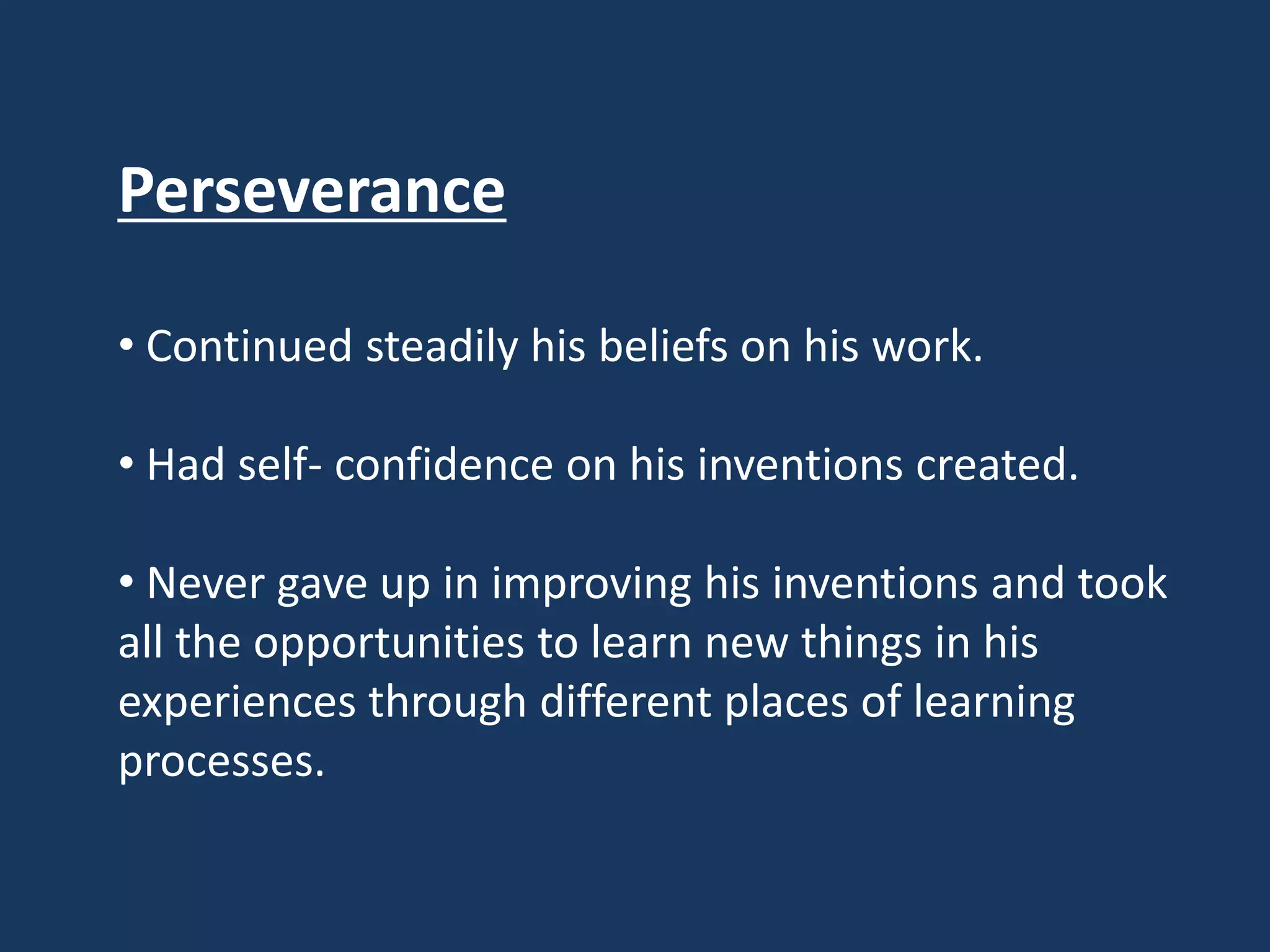 Thomas Edison Leadership | PPTX