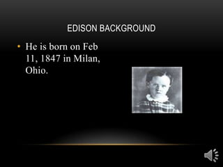 Thomas Edison power point | PPTX