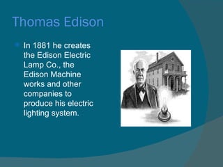 Thomas edison project | PPT