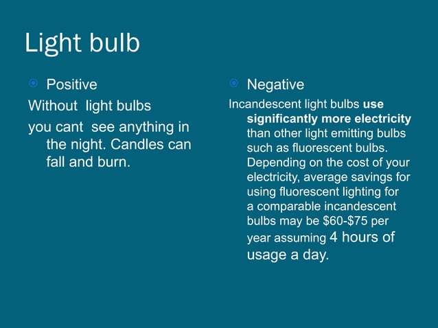 Thomas edison project | PPT | Home & Garden