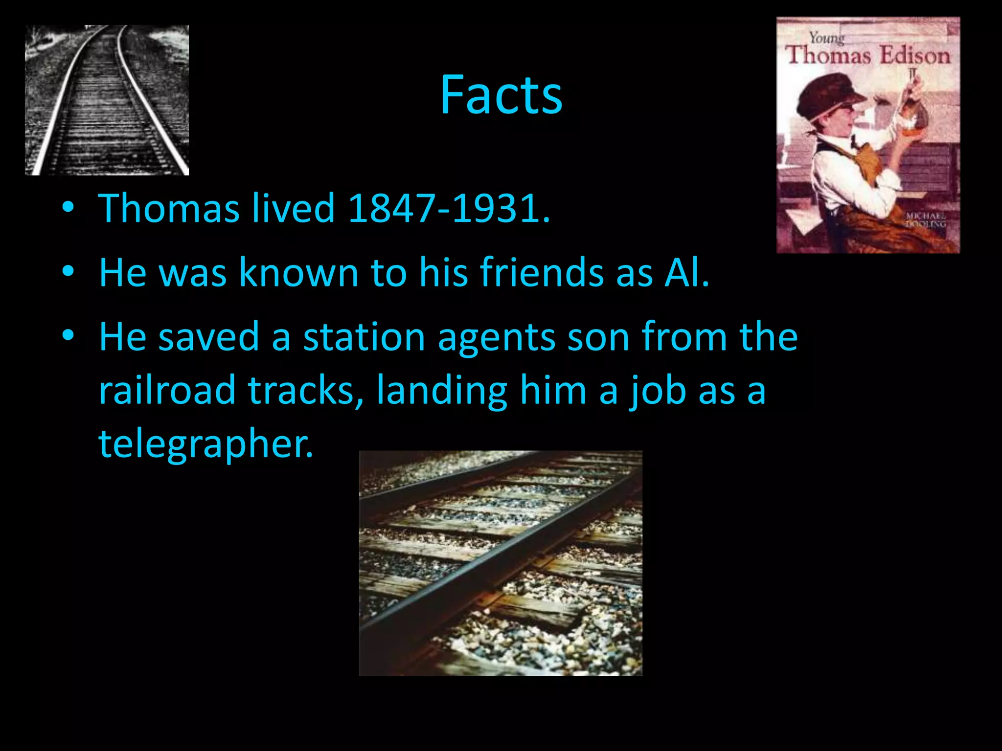 Thomas edison slideshow | PPTX