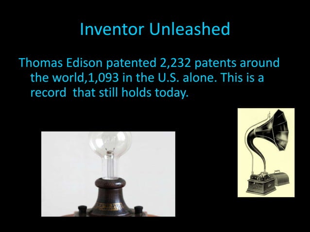 Thomas edison slideshow | PPTX