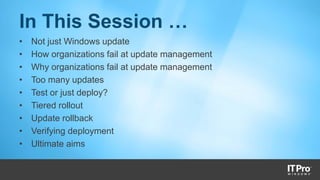 Effective Patch and Software Update Management | PDF