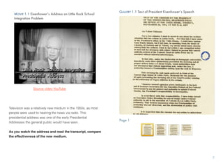 Little Rock Nine: Evaluating Historical Sources by Christy Thomas | PDF