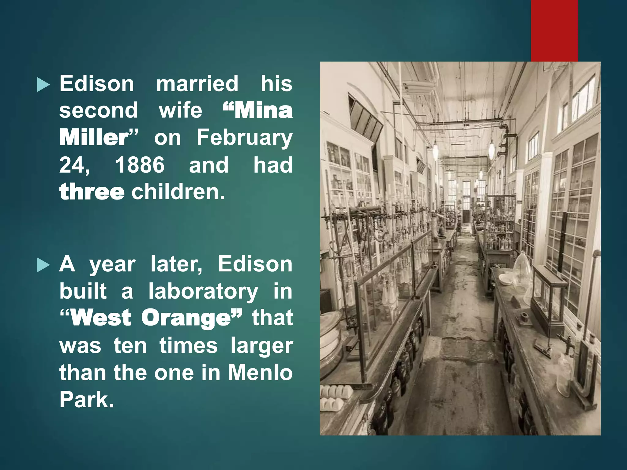 Life of A Great Scientist - Thomas Edison | PPTX