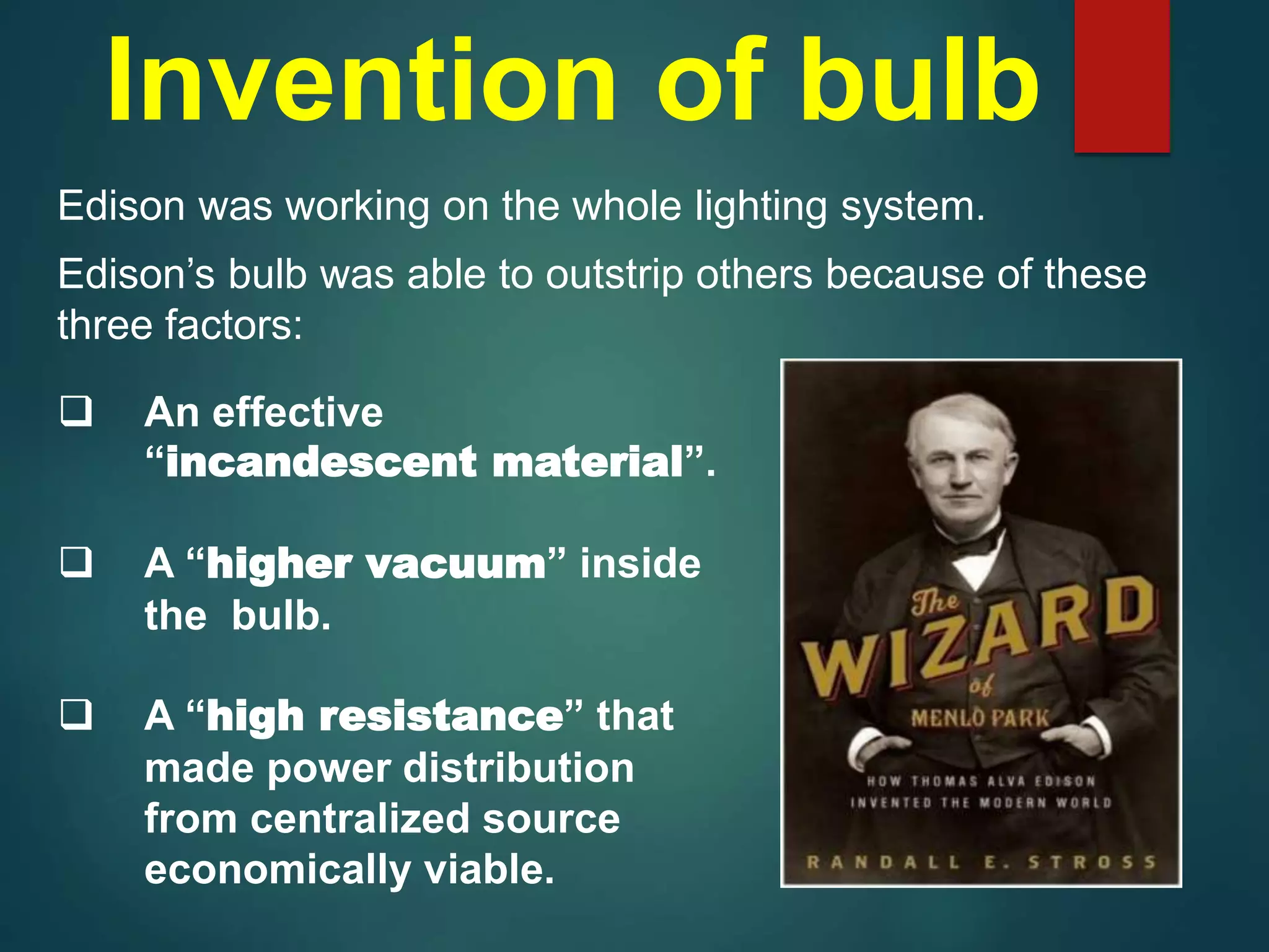 Life of A Great Scientist - Thomas Edison | PPTX