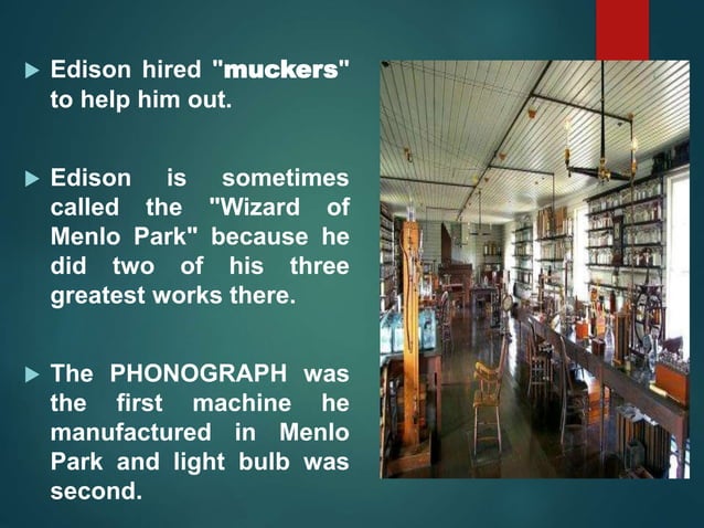 Life of A Great Scientist - Thomas Edison | PPTX | Chemistry | Science