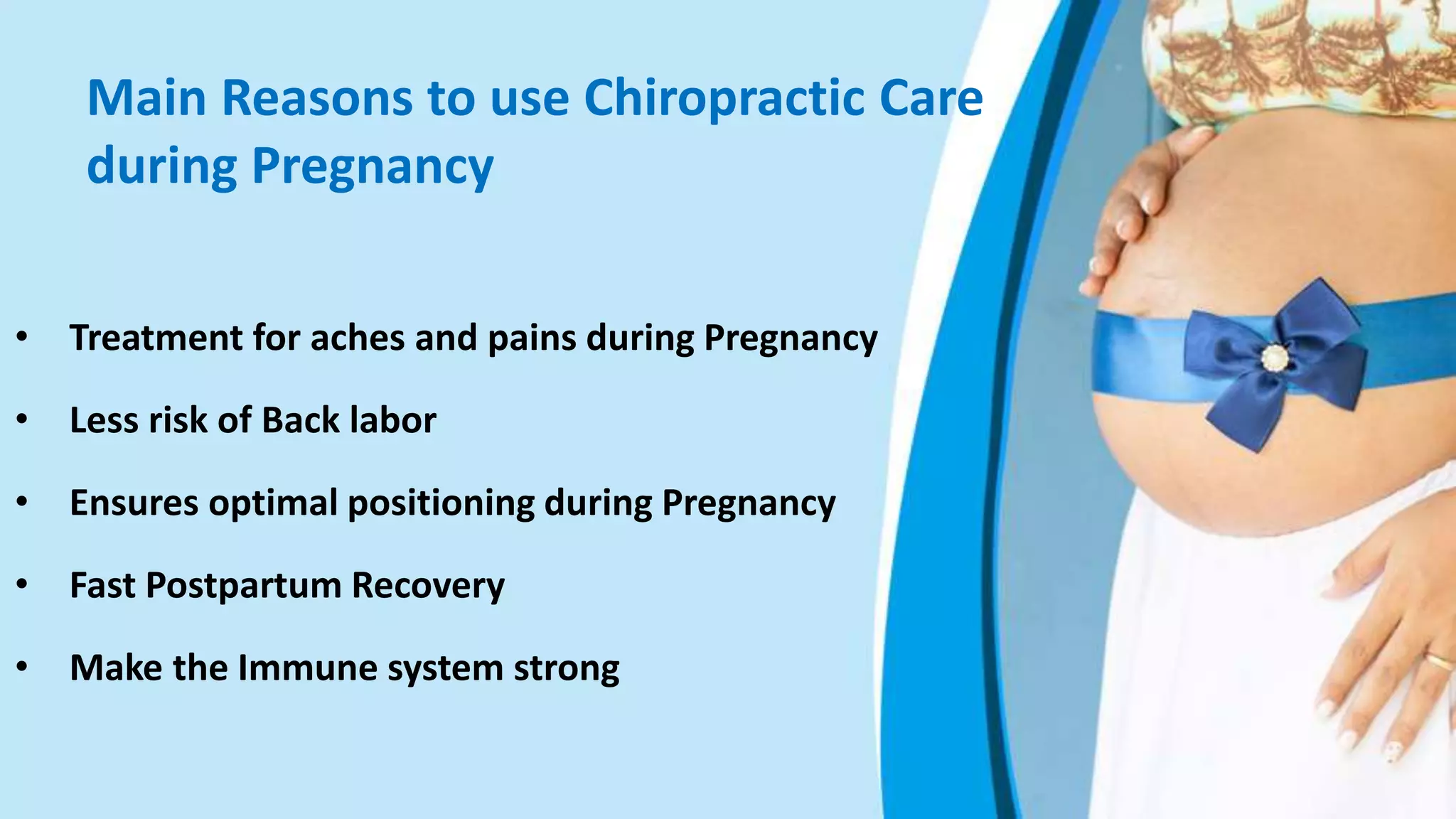 Thomas Gehrmann | Benefits of Chiropractic Care During Pregnancy | PPT
